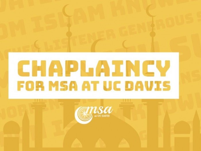 Chaplaincy for MSA at UC Davis | LaunchGood | LaunchGood